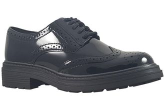 Clarks Unisex Orinoco3 Derby Shoes, Black Pat, 41.5 EU