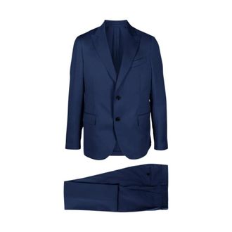 Lardini Homme, Costumes, Bleu, Taille: 3XL Costumes &agrave; un bouton