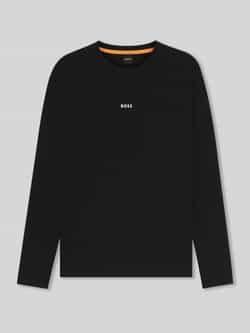 Boss Orange by Hugo Boss Regular Fit Langarmshirt aus Baumwoll-Mix Modell CHARK