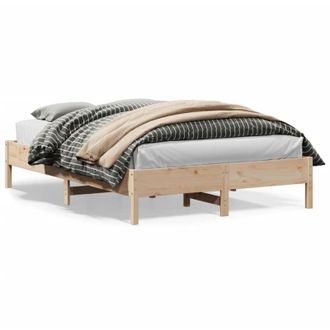vidaXL Cadre de lit 120x200 cm bois de pin massif