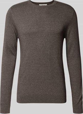Selected Regular Fit Strickpullover aus reiner Baumwolle Modell BERG