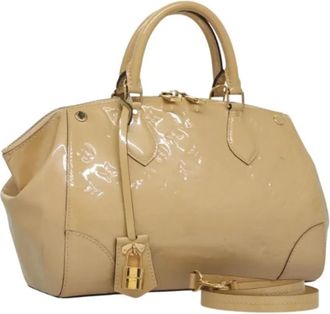 Louis Vuitton Pre-owned Cuir sacs-louis-vuitton - Femme - Pre-owned - Beige - Taille: ONE Size