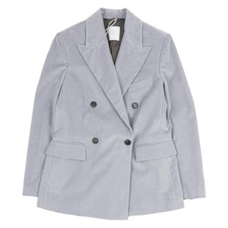 Eleventy Femme, Vestes, Bleu, Taille: 38 FR Blazers