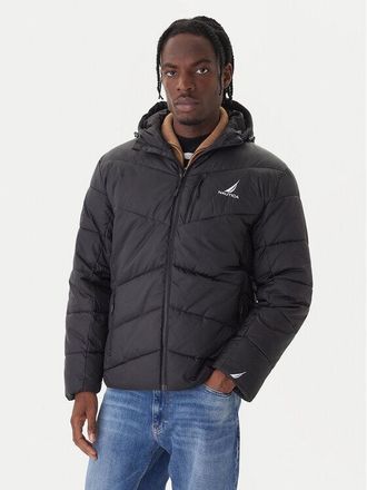 Nautica Winterjacke Provo N1T04062 Schwarz Regular Fit