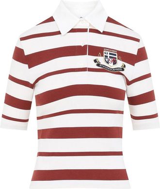 Acne Studios Poloshirt - Hellbeige