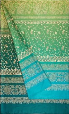 Bassetti BRENTA Foulard aus 100% Baumwolle in der Farbe Grün V1, Maße: 350x270 cm - 9328378