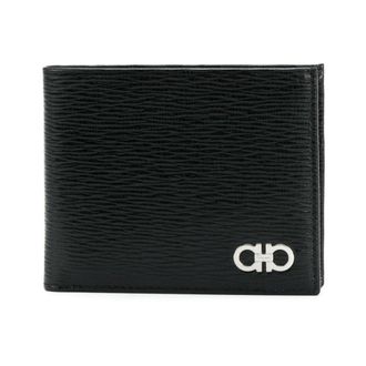 Ferragamo Double Gancio Geldb&ouml;rse - - Accessories - Herren - Schwarzk - ONE SIZE