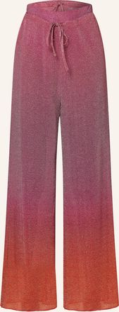 Oséree Marlenehose Lumiere Shade Mit Glitzergarn pink
