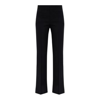 Chlo&eacute; Wollfaltige Hose - - Trousers - Damen - Blau - M