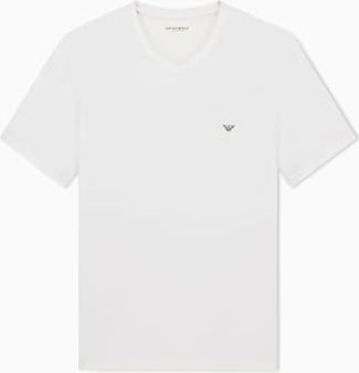 Emporio Armani Soft Modal T-Shirt, Blanc, L Homme