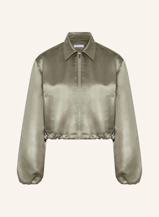 Mrs & Hugs Mrs & Hugs Satinblouson gruen