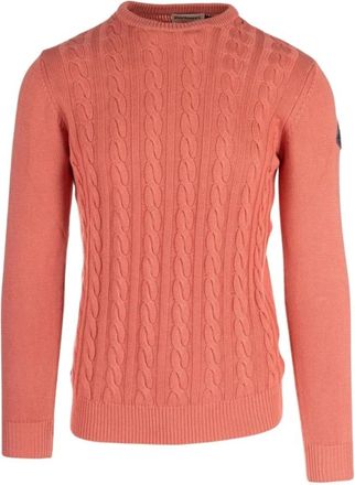 Roy Rogers Homme, Pulls, Orange, Taille: M Maglia Girocollo Cotton Treccia