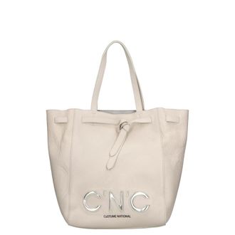 Costume National Leder-Tragetasche - - Bags - Damen - Beige - ONE SIZE