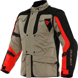 Dainese Herren Alligator Tex Jacket Motorradjacke, Walnuss, Schwarz/Lavarot, 52