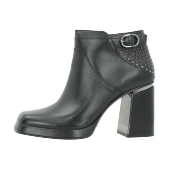 Liu Jo Femme, Chaussures, Noir, Taille: 40 EU Élégantes Bottines à Talons pour Femmes