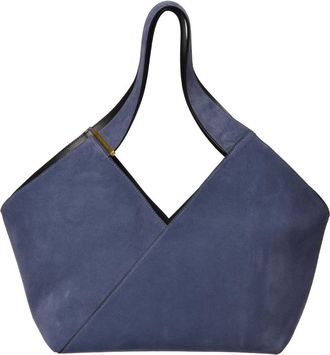 Baldinini Femme, Sacs, Bleu, Taille: ONE Size Suede Shoulder Bag