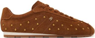 Tommy Hilfiger Sneakers Th Bella Low Profile Studs FW0FW09882 Braun