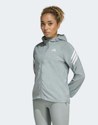 adidas adidas Performance - Adi365 - Veste de course &agrave; logo embl&eacute;matique - Sauge &eacute;clatant-Vert