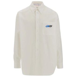 Off-white Herren, Shirts, Beige, LGr&ouml;&szlig;e