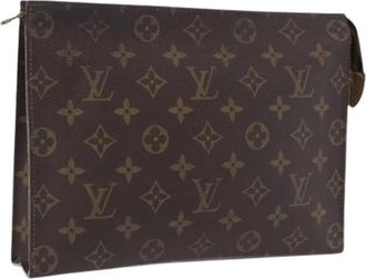Louis Vuitton Pre-owned Monogram Pouch - Femme - Pre-owned - Brun - Taille: ONE Size