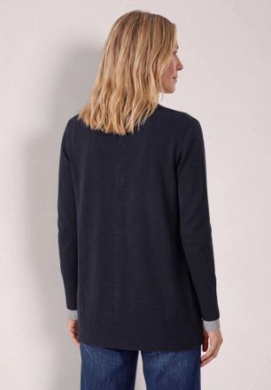 Cecil Cardigan aus softem Materialmix
