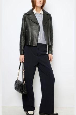 Gerard Darel Pantalon large &eacute;lastiqu&eacute; - NELLY - Marine