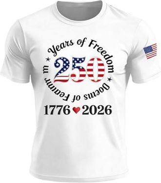 Generico T-shirt de course l&eacute;ger et respirant pour homme, style urbain, avec col rond, manches courtes, imprim&eacute; sportif, blanc, XXXL