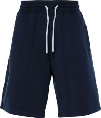 Brunello Cucinelli Homme, Shorts, Bleu, Taille: 2XL Cotton Blend Bermuda Shorts