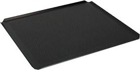 AMT Gastroguss Plaque de cuisson GN 2/3 - 36,5 x 32,5 cm - Perfor&eacute;e - En fonte daluminium - Rev&ecirc;tement antiadh&eacute;sif Lotan - Compos&eacute; de 2 plaques de cuisson - AMZN-DUO