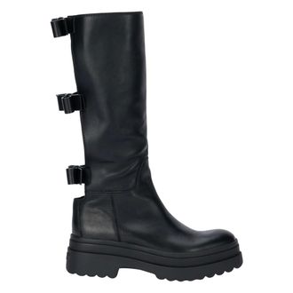 Red Valentino Femme, Chaussures, Noir, Taille: 40 EU Bottines Orn&eacute;es de Noeuds