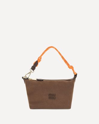 Miu Miu Cotton Shoulder Bag Female UNI