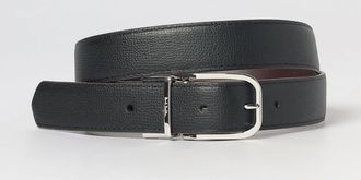 Paul Smith Ceinture r&eacute;versible en cuir de veau avec boucle &agrave; ardillon grav&eacute;e