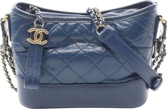 Chanel petit sac à bandoulière Gabrielle (2017-2018) - Bleu