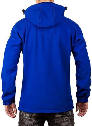 Geographical Norway Softshelljacke Herren Regular Fit Jacke batexico mit Rei&szlig;verschlusstaschen und Aufn&auml;her am linken Oberarm