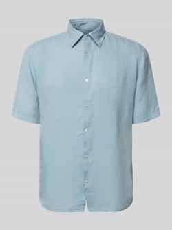 Boss Orange by Hugo Boss Regular Fit Freizeithemd aus reinem Leinen Modell RASH