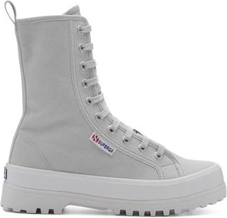 Superga Chaussures montantes ALPINA - Adulte (42 FR) (Gris argent&eacute;/Ivoire)