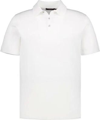 Boggi Milano Herren Polo-Shirt wei&szlig;