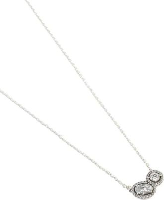 Pandora Collier Embracing Halo - Femme - Accessoires - Gris - Taille: 145 CM