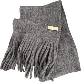 Generic &Eacute;charpe en tricot m&eacute;lang&eacute; luxueux pour une longue frange &eacute;l&eacute;gante pour lhiver douce et chaude pour un confort quotidien, GY2., Taille unique