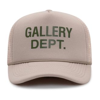 Gallery Dept. Homme, Accessoires, Beige, Taille: ONE Size Logo Trucker Cap