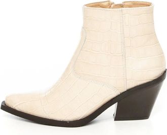 Kmb Kmb, Femme, Chaussures, Beige, Taille: 38 EU A1501 Bottines