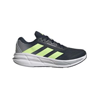 adidas Herren Questar 3 Running Shoes Laufschuhe, Aurora Ink/hi-Res Yellow/Halo Silver, 43 1/3 EU