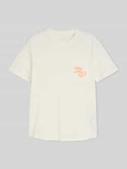 Tom Tailor Denim Regular Fit T-Shirt aus reiner Baumwolle