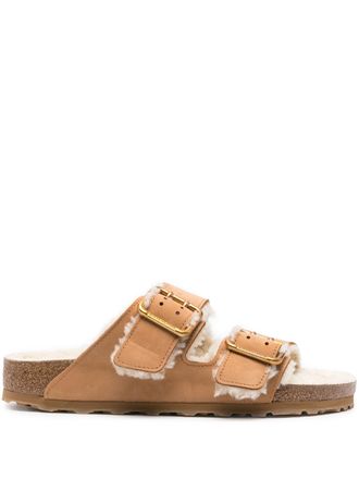 Birkenstock Arizona Bold Shearling Cognac 1023612