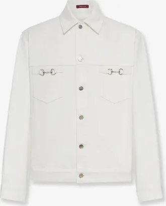 Gucci White denim jacket - GUCCI - gender_Man