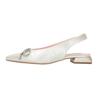 Notre-V 2863P Slingback - - Shoes - Damen - Wei&szlig; - 40 EU