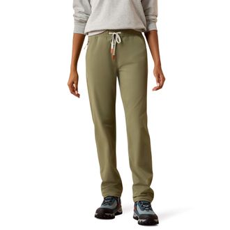 Ariat Womens Traverse Hiking Trousers in Deep Lichen Green, Size 28, by Ariat