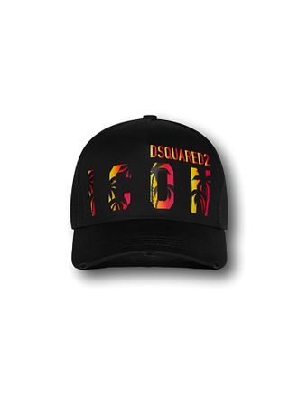 Dsquared2 Cap Dsquared2 ICON Sunset Baseball Cap Schwarz Unisex