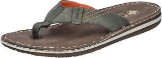 Rieker Homme 21043 Tongs, Vert, 42 EU