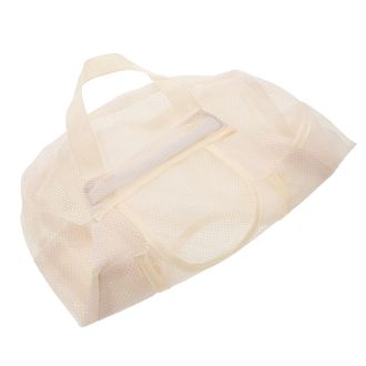 DOITOOL Gro&szlig;er Wiederverwendbarer Netz aufbewahrungsbeutel mit Haken Multifunktionaler Gem&uuml;se Obstbeutel Platzsparender H&auml;ngekorb f&uuml;r K&uuml;che und Haushalt Robus